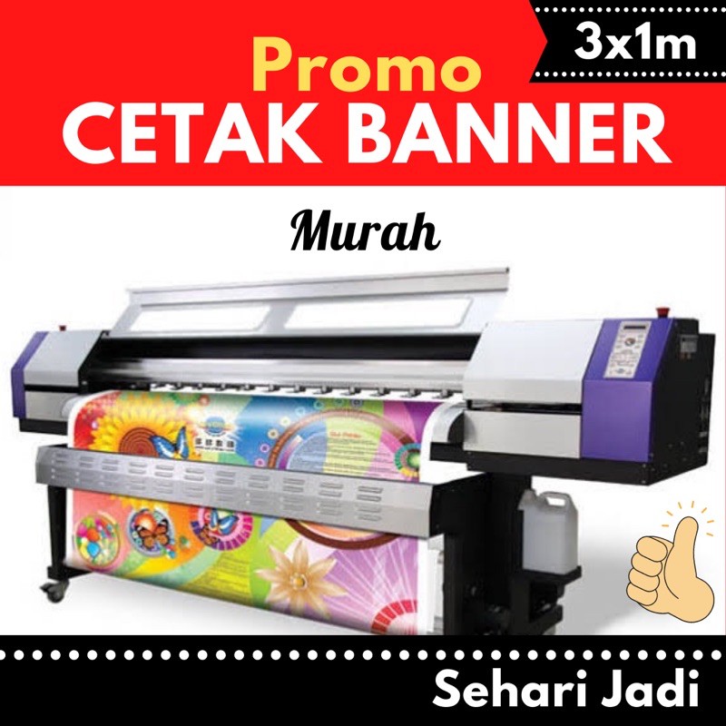 Jual CETAK BANNER 3x1 KILAT / BANNER TOKO / BANNER UCAPAN Indonesia ...