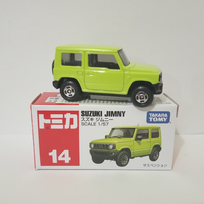 Jual Suzuki Jimny hijau Tomica reguler No 14 diecast mobil klasik ...