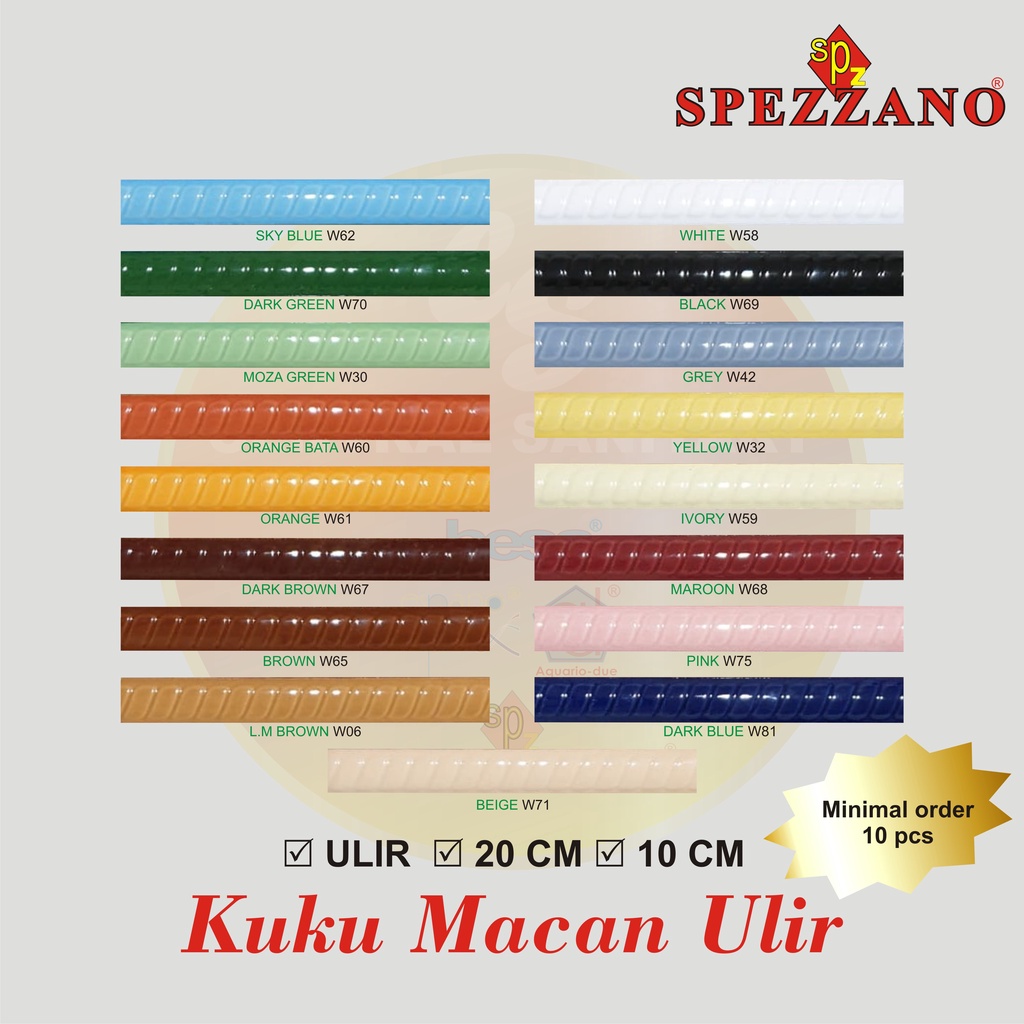 Jual kuku macan/bon-bon/list keramik ulir | Shopee Indonesia