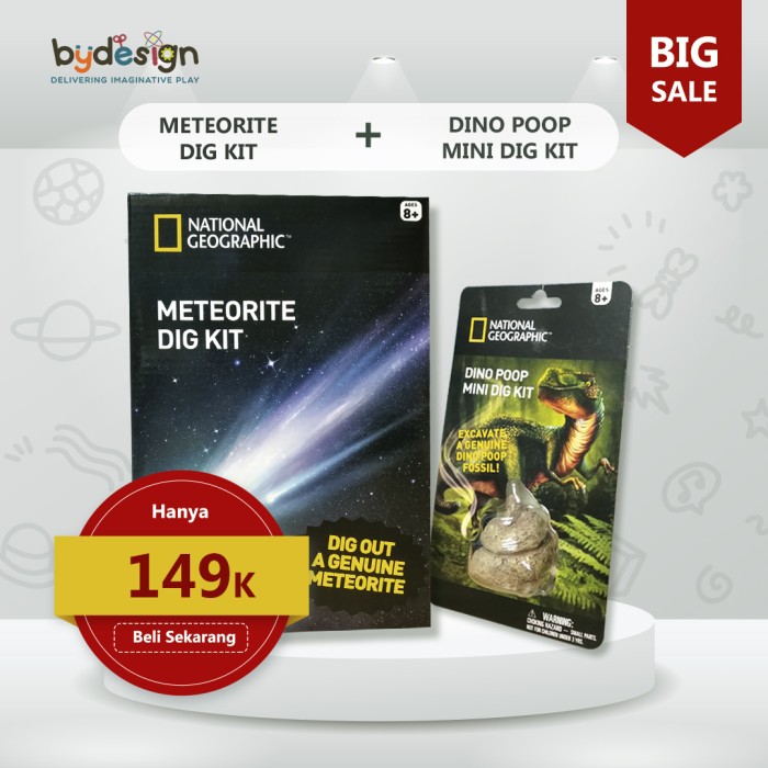 Jual Mainan Edukasi Bydesign PAKET BUNDLING - NATIONAL GEOGRAPHIC ...