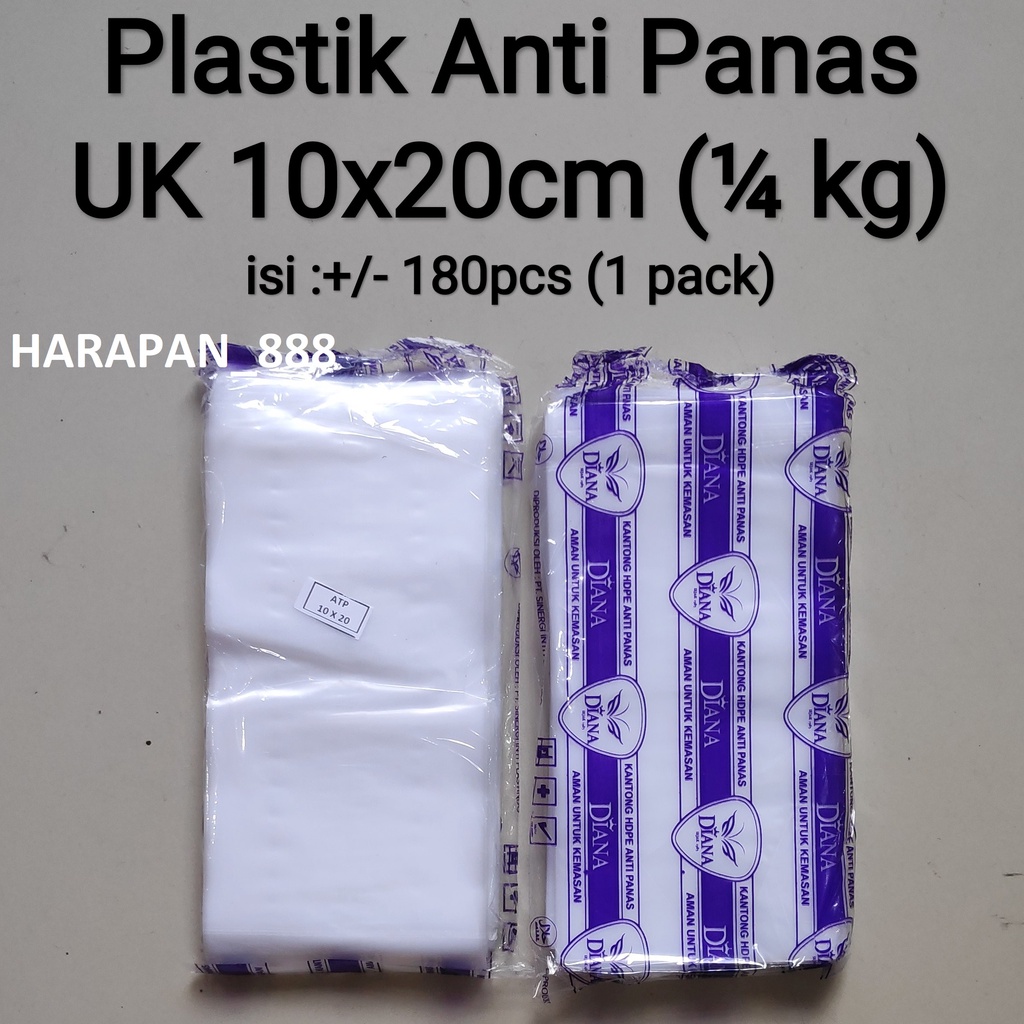 Jual kantong plastik anti panas-plastik tahan panas ALL SIZE | Shopee ...