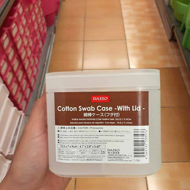 Jual Daiso Tempat Cotton Bud | Shopee Indonesia