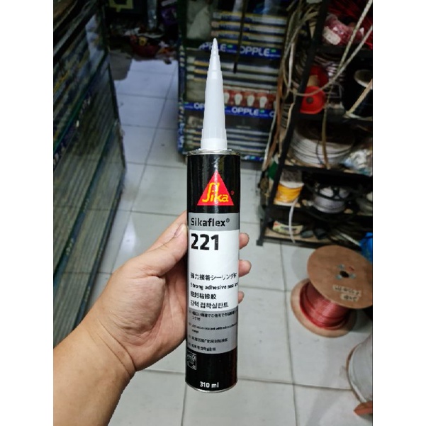 Jual Lem silikon SIKA 221 /SIKAFLEX 221 Strong Adhesive Sealant 310ml ...