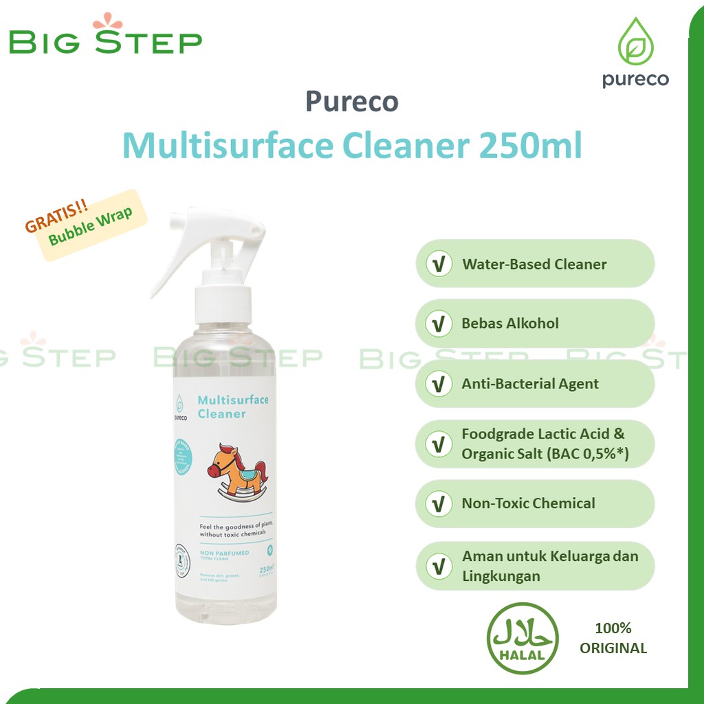 Jual PURECO Multi Surface Cleaner 250ml | Shopee Indonesia