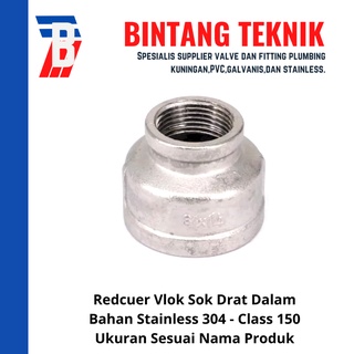 Jual Reducer Vlok Sok Stainless (SUS) 304 2 1/2" x 2" | Shopee Indonesia