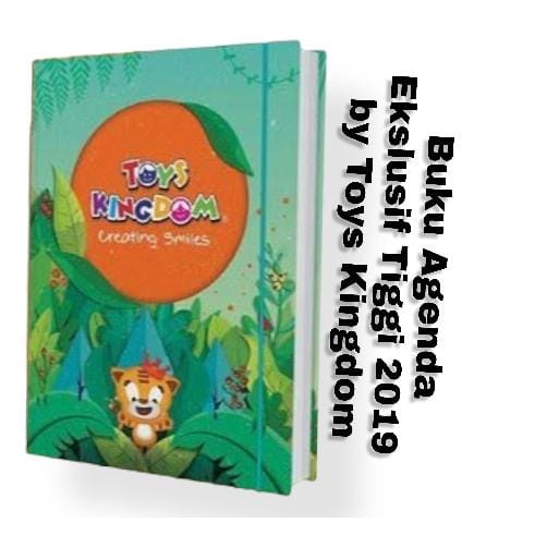 Jual Buku Agenda Tiggi Toys Kingdom 2019 Original | Shopee Indonesia