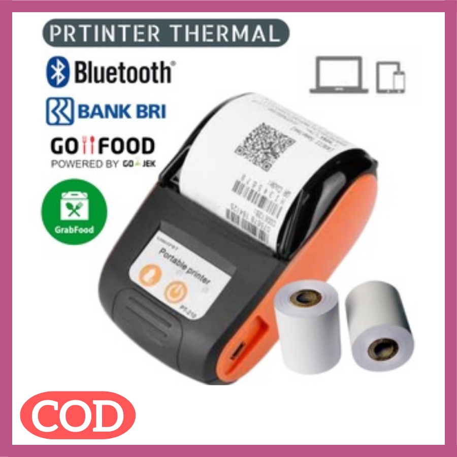 Jual Printer Thermal Bluetooth GOOJPRT Original Kertas 58 mm / Print Mini Cetak Struk Kasir ...