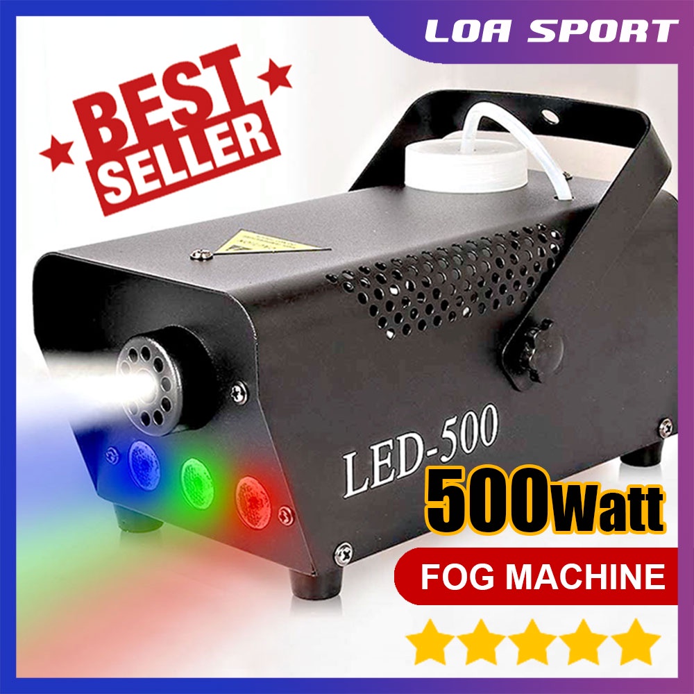 Jual Alat Mesin Asap Panggung dengan Lampu LED Stage Fogger Smoke ...