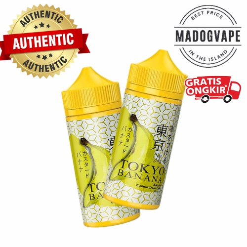 Jual Liquid Tokyo Banana Classic 100ml | Tokyo Banana 100ml | Shopee ...