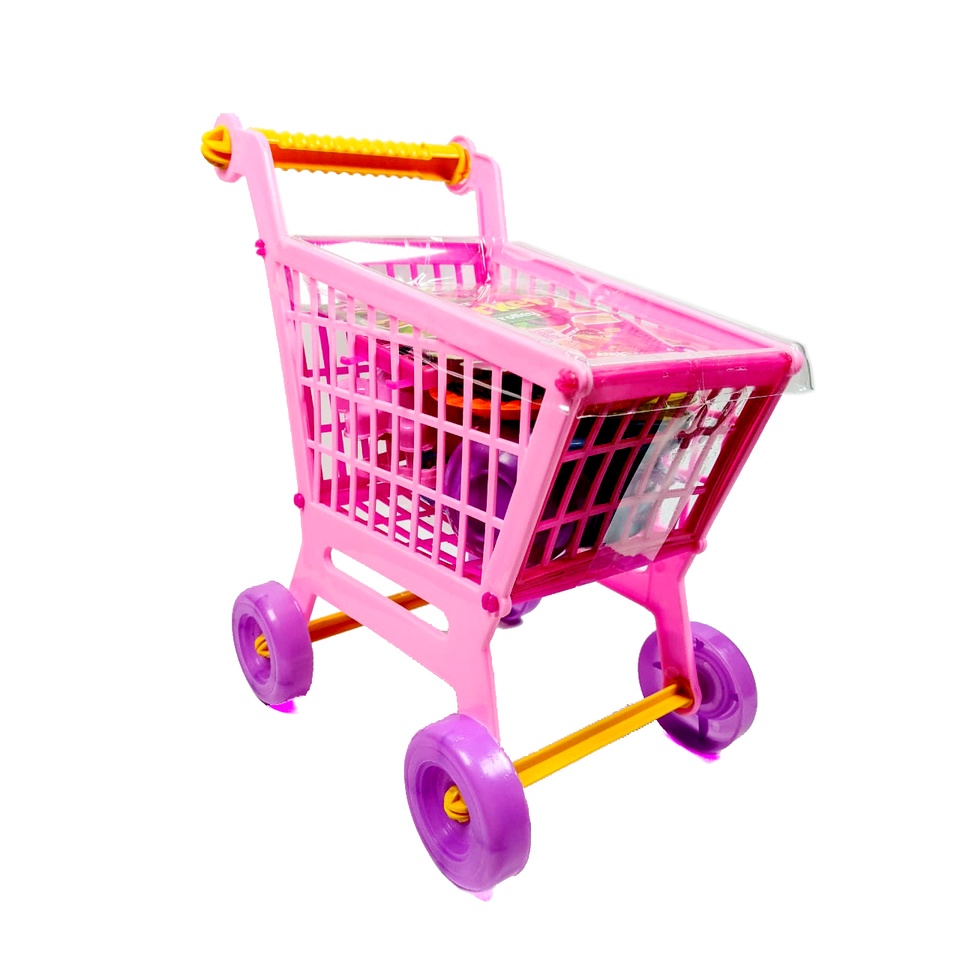 Jual Mainan Anak Trolley Belanja ST 306 / Troli Kitchen Set / Keranjang ...