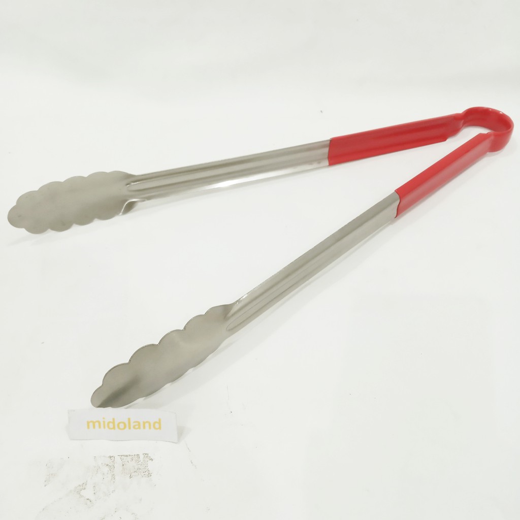 Jual Food Tong tongs jepit Capit Capitan Gorengan Kue tebal panjang ...