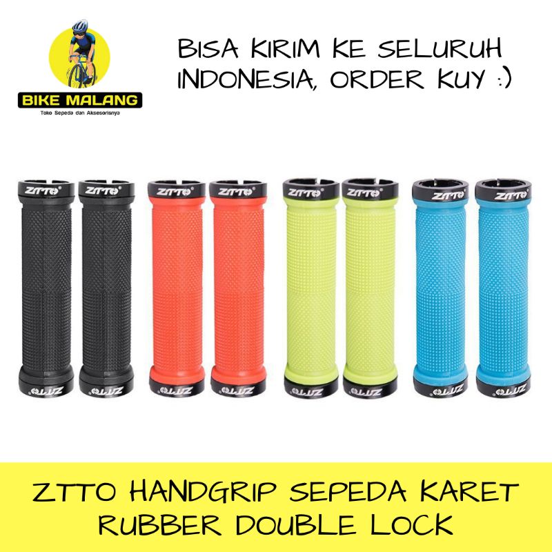 Jual Handgrip Sepeda Handle Grip Pegangan Handlebar Karet ZTTO AG-15 ...