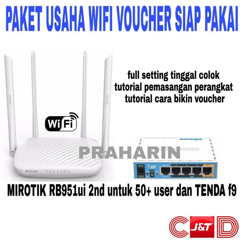 Jual mikrotik rb951ui 2nd+ tenda f9 full setting tinggal pakai | Shopee ...