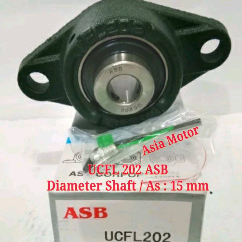 Jual Bearing Pillow Block UCFL 202 As 15 mm ASB Bering Laher Pilow Blok UCFL202 - 15mm ASB ...