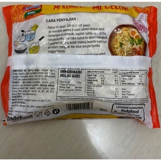 Jual Indomie Mie Mi Rasa Mie Celor Cita Rasa khas Palembang Sumatera ...