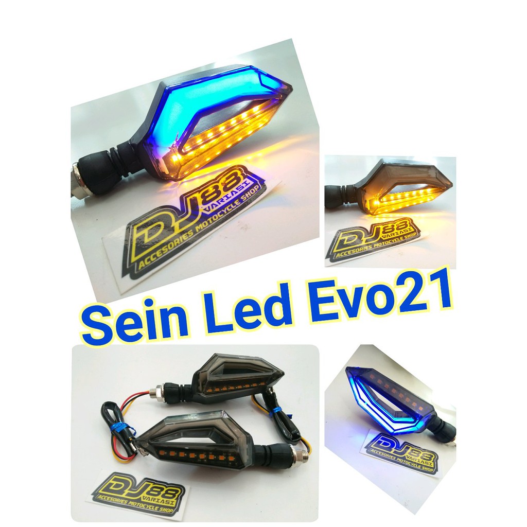 Jual HOT lampu sein led Evo 21 sen reting unik 2 mode cbr 150 r15 gsx ...