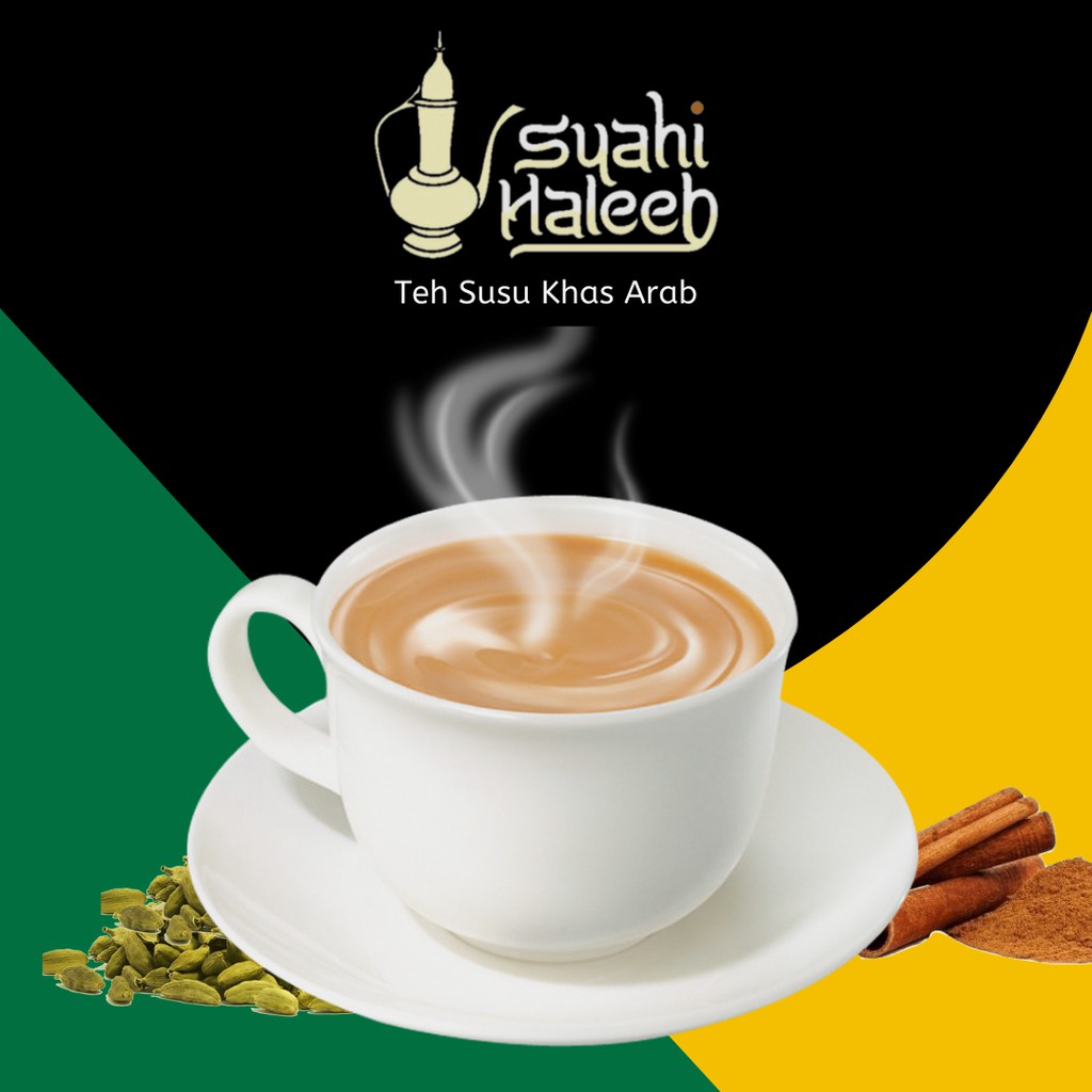 Jual Teh Susu Arab Syahi Haleeb / Teh Susu Rempah / Adeni Tea Kemasan ...