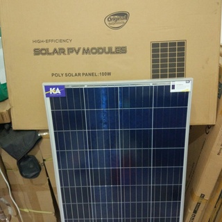 Jual solar panel cell surya st solar stc modul 100wp 100 wp poly 12v ...