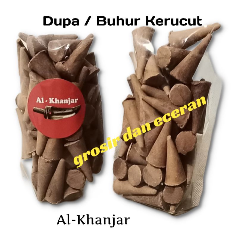 Jual Dupa Kerucut Buhur Bukhur krucut Al-Khanjar isi 50 biji pengharum ...