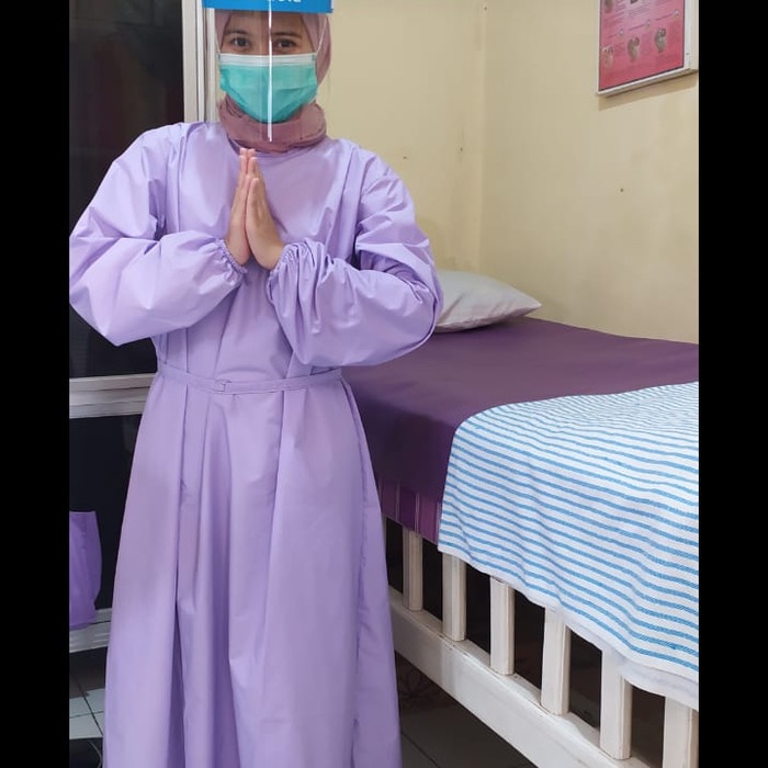 Jual emergency-sakit-rumah-peralatan- jubah / gaun bedah apd operasi ...