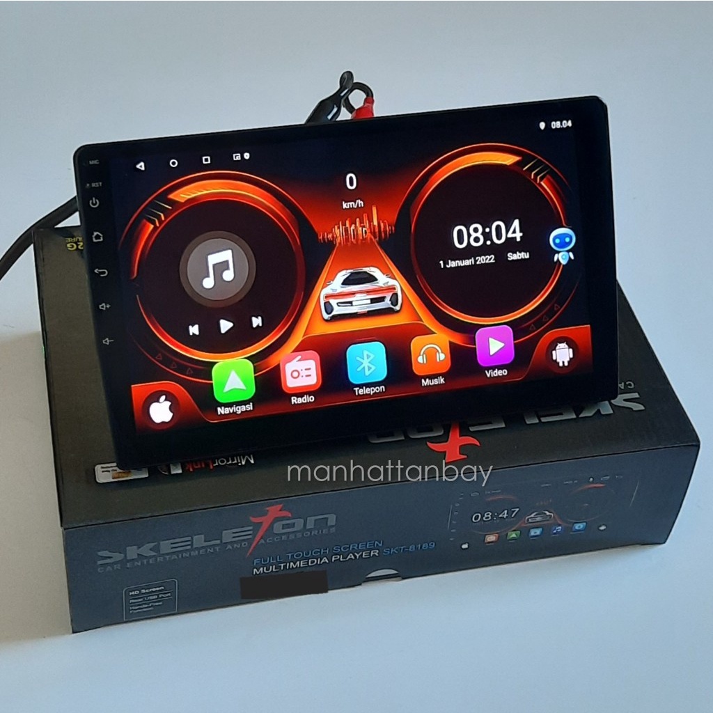 Jual [RAM 2GB/ROM 16GB] Head Unit Android Skeleton 10 Inch | Shopee ...