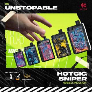 Jual HOTCIG SNIPER 18650 POD KIT 80W AUTHENTIC BY HOTCIG FOR VAPORIZER ...