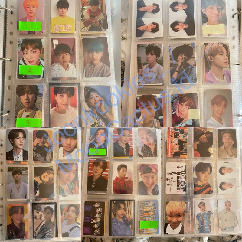 Jual photocard pc photo card bts album official lucky draw pob ly her tear answer butter ynwa ...