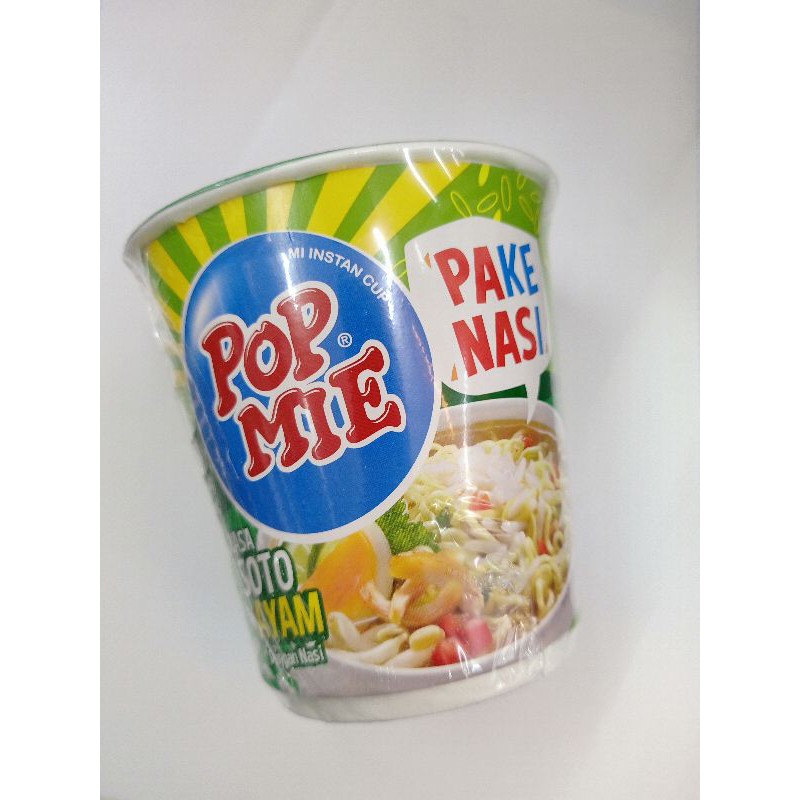 Jual POP MIE SOTO AYAM PAKE NASI , BARU | Shopee Indonesia