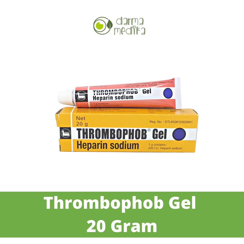 Jual PROMO Thrombopop Thrombophob Gel 20 GRAM murah | Shopee Indonesia