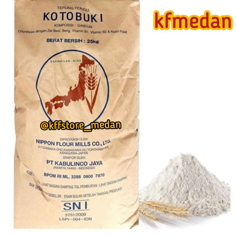 Jual Tepung Terigu Nippon KOTOBUKI (1kg) | Shopee Indonesia