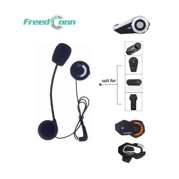 Jual Half Face Mic Speaker intercom Bluetooth Helm FreedConn Trex Vnet ...
