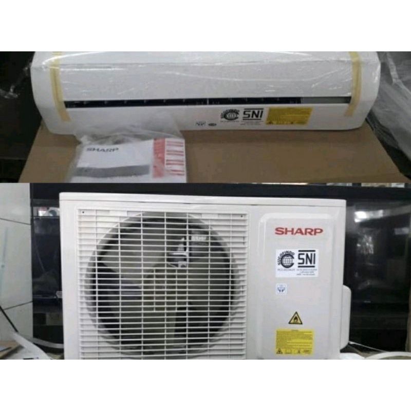 Jual AC Sharp 1/2PK AH-A5UCY + PEMASANGAN | Shopee Indonesia