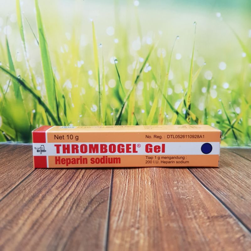 Jual Thrombogel Heparin Natrium 10 Gram / Gel Mengatasi Memar ...