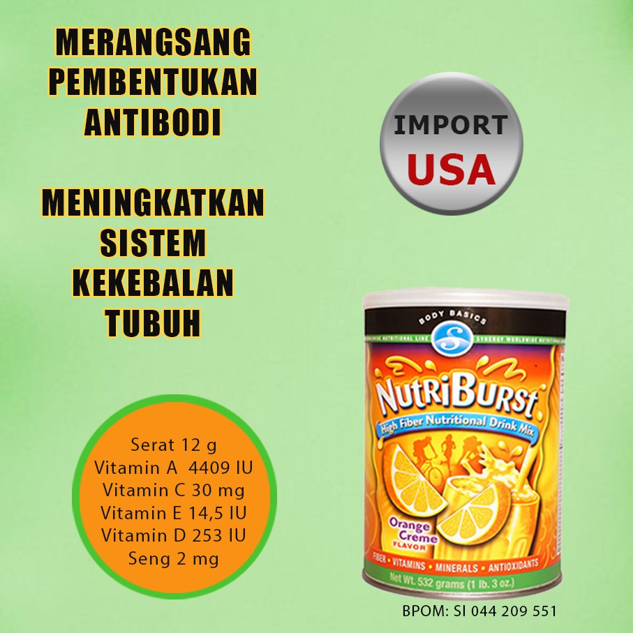 Jual Nutriburst - Vitamin Untuk Kekebalan Tubuh - Vitamin Daya Tahan ...