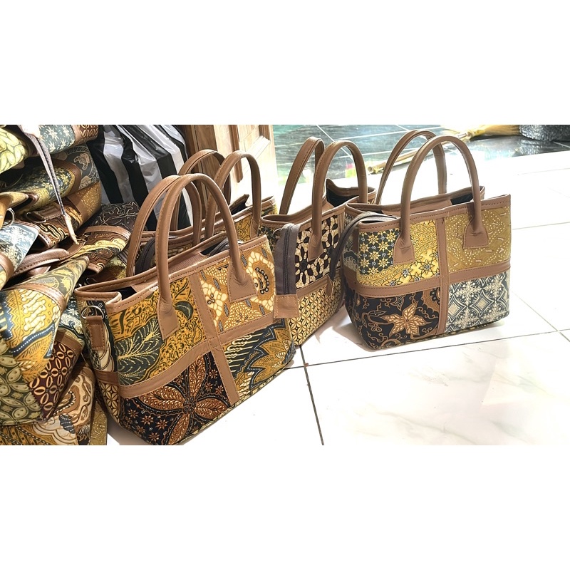 Jual Tas webe batik perca (motif acak/random) Indonesia|Shopee Indonesia