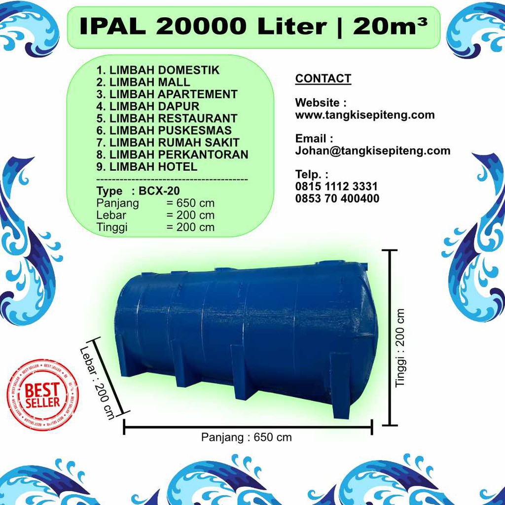 Jual System BIOTECH - IPAL Kapasitas 20000 liter/day 20m3/day | Shopee ... Jual System BIOTECH - IPAL Kapasitas 20000 liter/day 20m3/day | Shopee ...