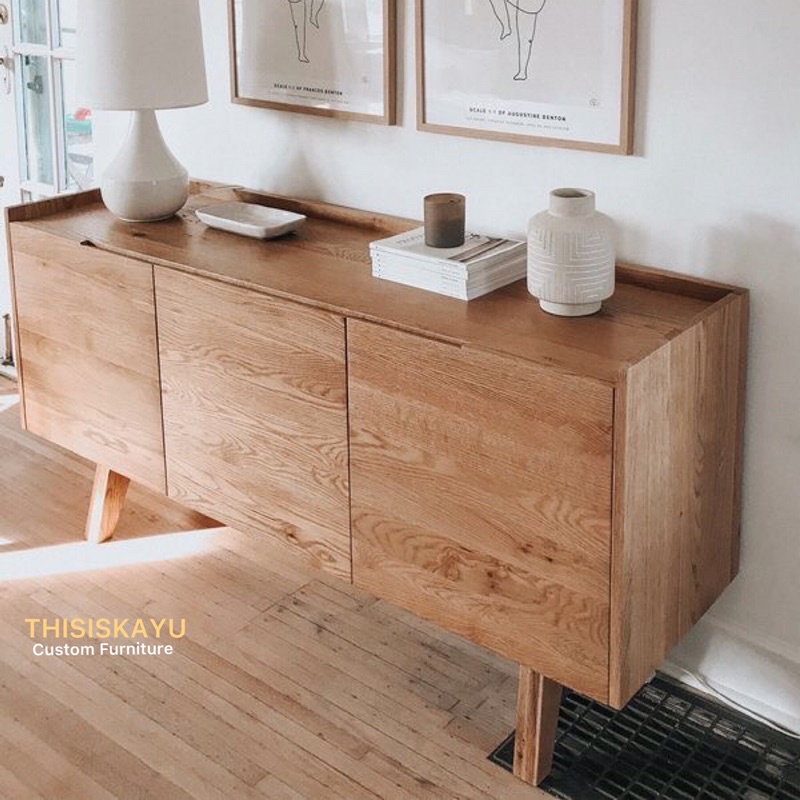 Jual BUFFET TV MINIMALIS KAYU JATI SOLID | BUFFET TV GAYA RUMAH ...