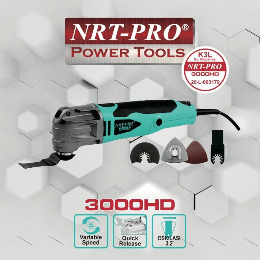 Jual Multi tool Guna Oscillating Tool Multi Cutter Gerinda Mesin 3000 ...