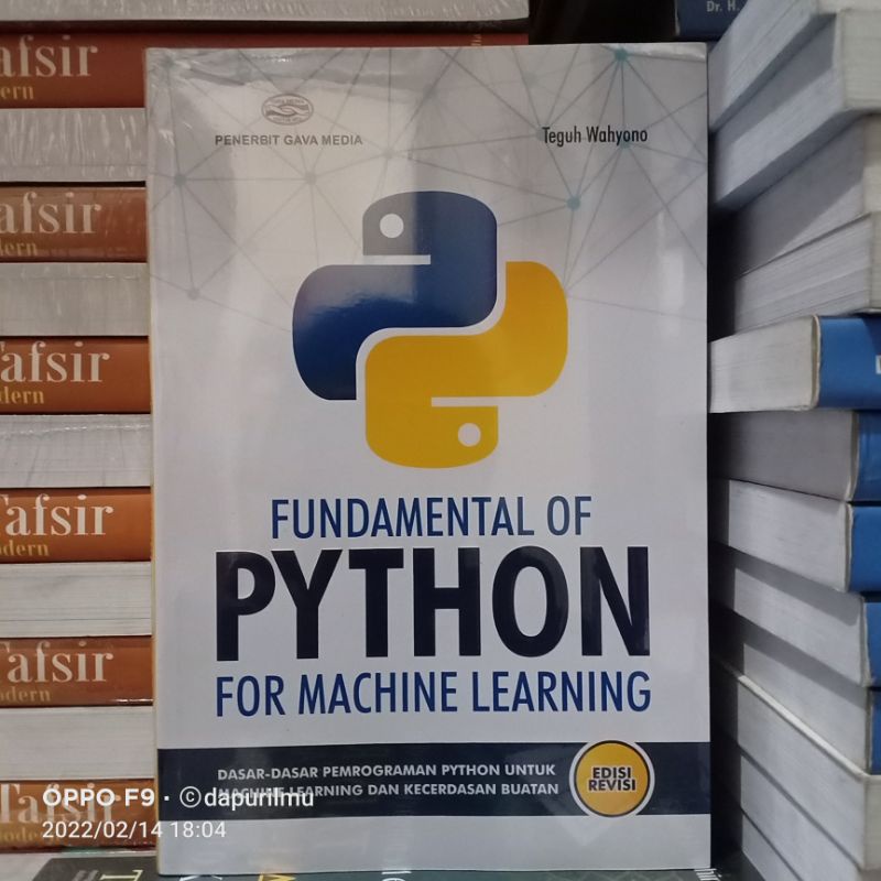Jual Buku Original: Fundamental Python for Machine Learning Edisi ...