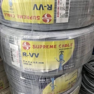 Jual Kabel Telepon Supreme ITC 2 Pair 2x2x0,6mm Eceran 1 Roll 100 Meter ...