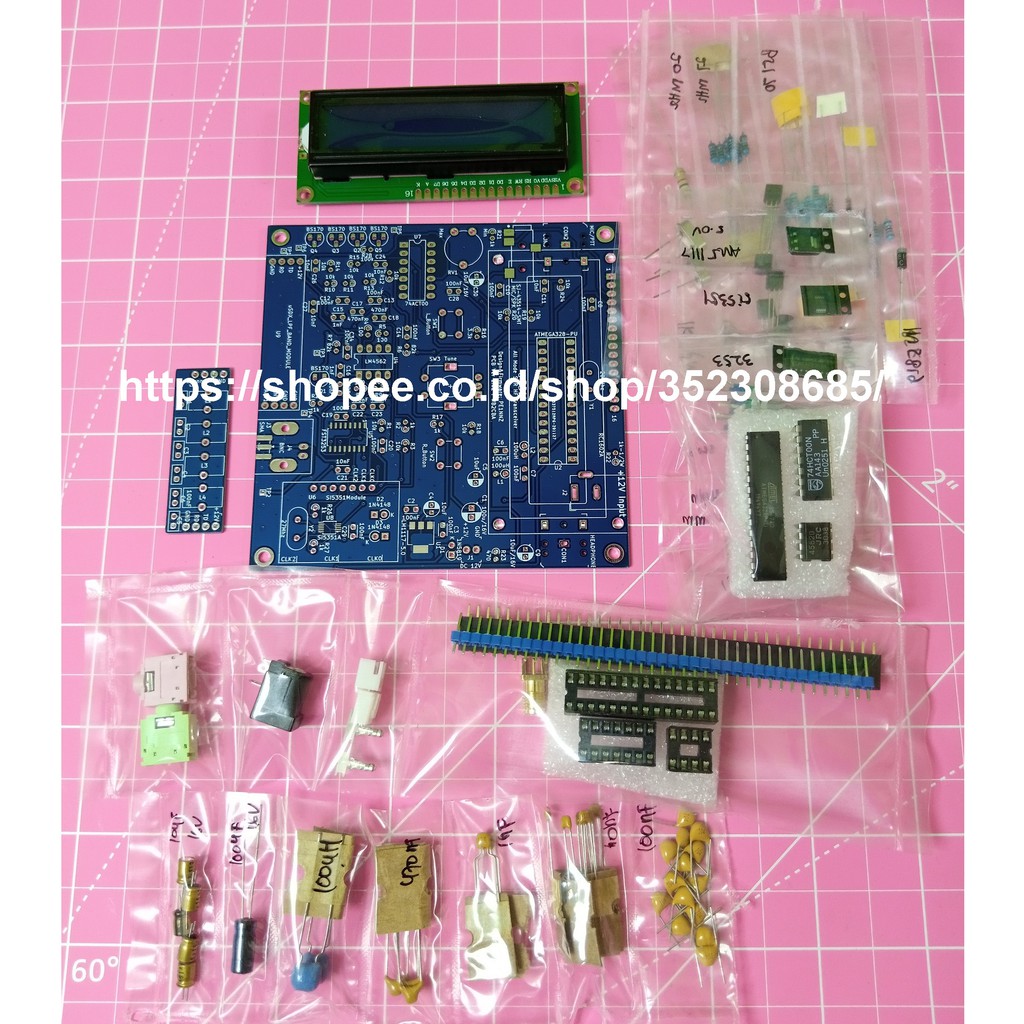 Jual DIY Kit uSDX SDR Standalone PCB dan Komponen Indonesia|Shopee ...