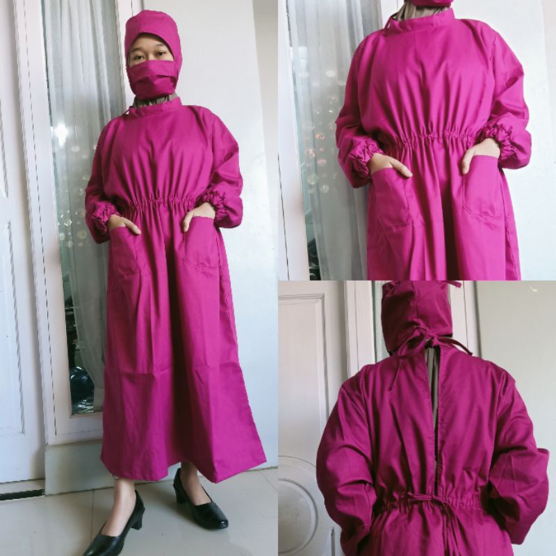Jual APD/apron dokter model serut | Shopee Indonesia