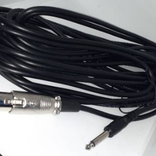 Jual Kabel mic Mikrofon 10 Meter original kabel cable panjang universal ...
