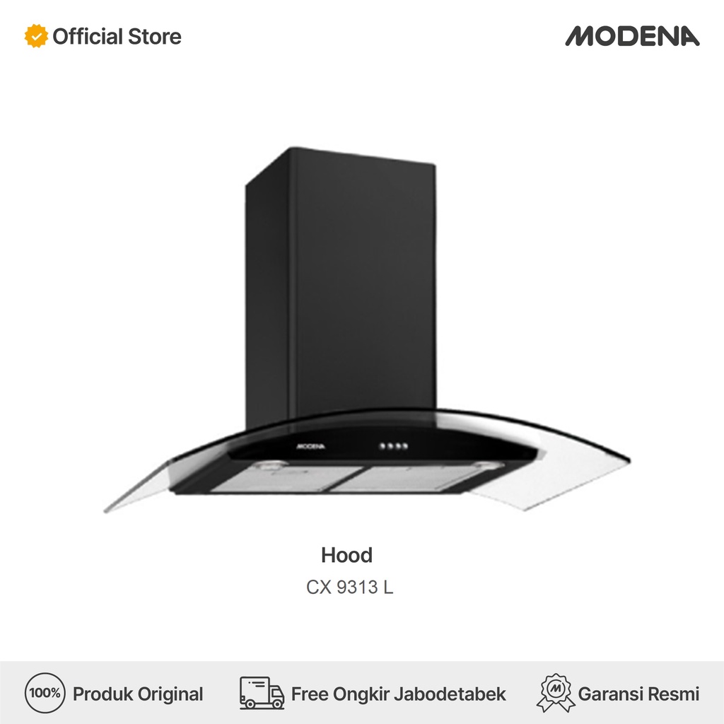 Jual MODENA Chimney Cooker Hood - CX 9313 L | Shopee Indonesia