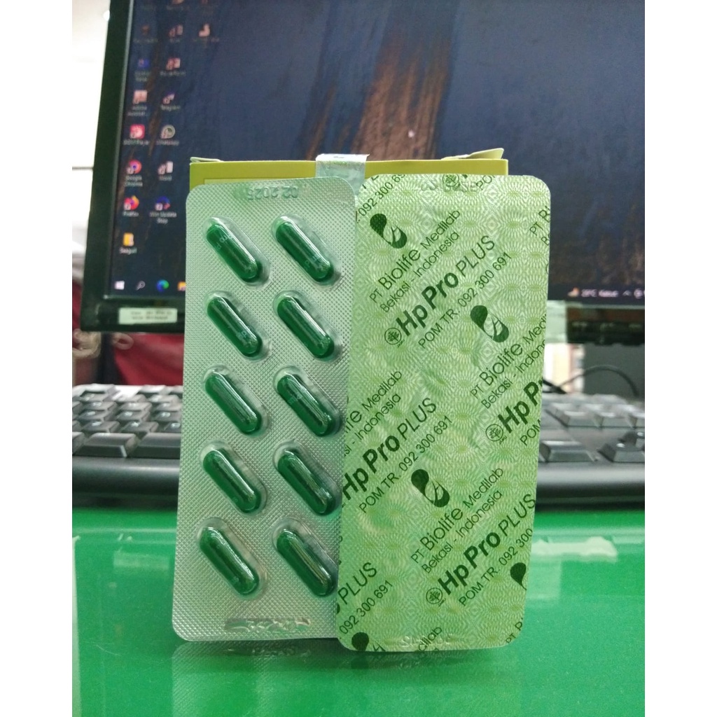 Jual HP PRO PLUS 1 LEMBAR ISI 10 KAPSUL | Shopee Indonesia