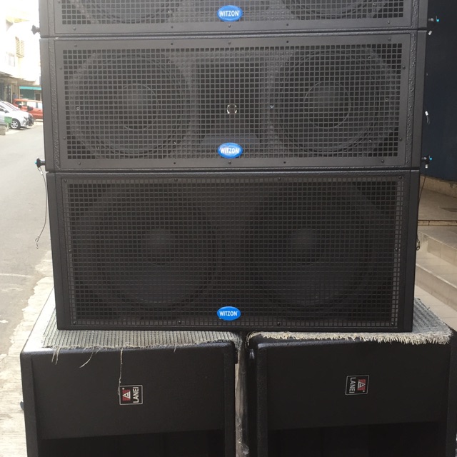 Jual Line array 15 inch double witzon . Line array witzon pasif 15 inch ...