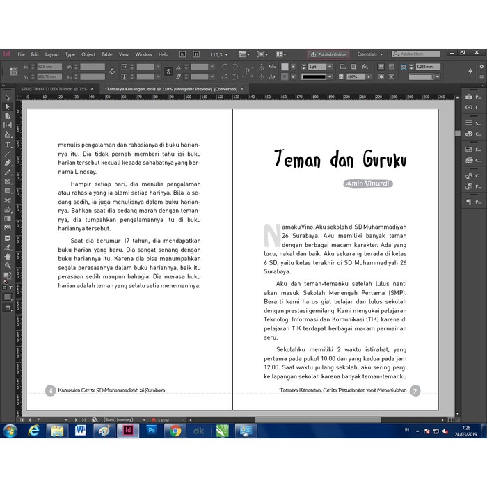 Jual Jasa Layout Dan Setting Buku Tanpa Minimal Order | Shopee Indonesia