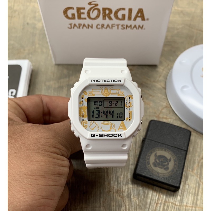 Jual CASIO G-SHOCK DW 5600VT x GEORGIA JAPAN | Shopee Indonesia