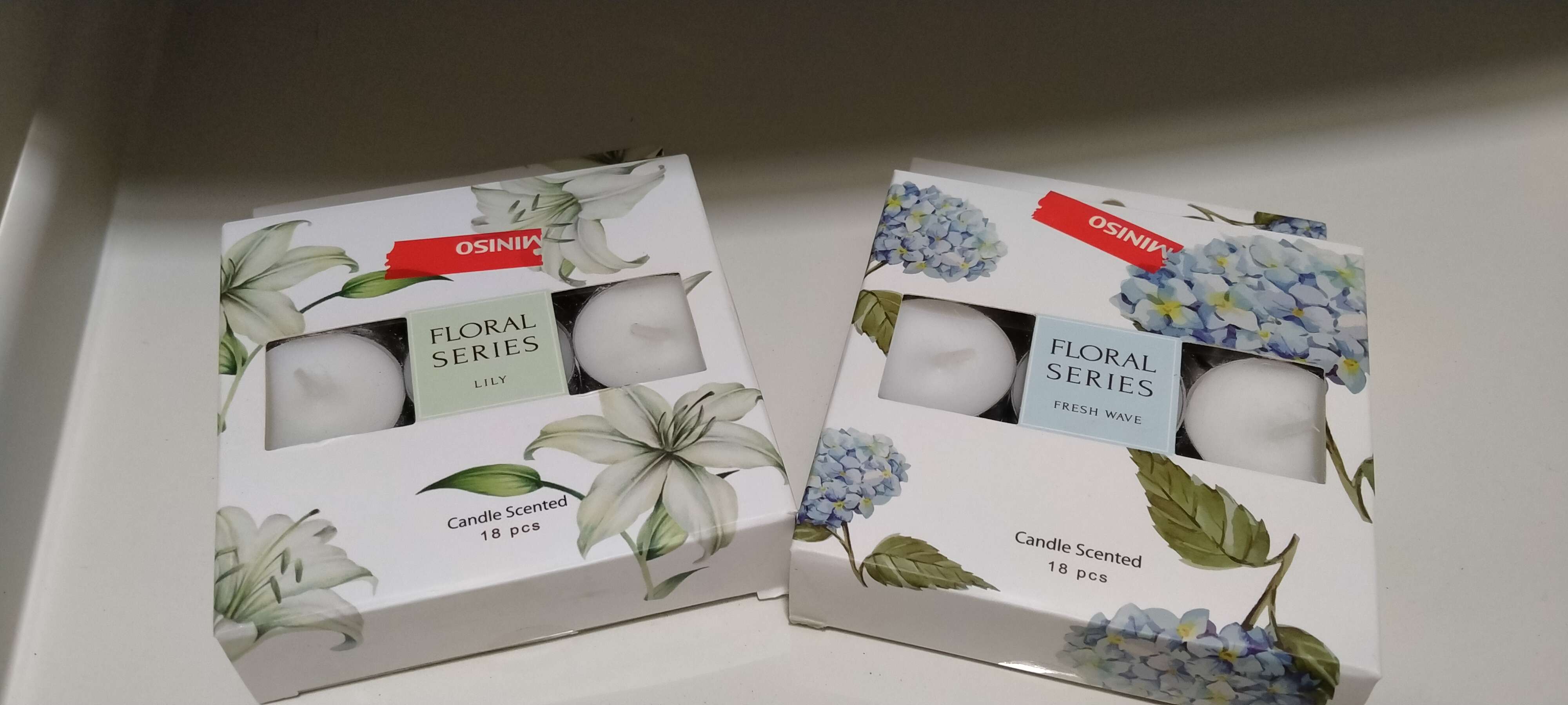 MINISO CANDLE SCENTED FLORAL SERIES /AROMA TERAPI WANGI FLORAL | Shopee ...