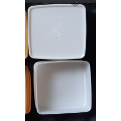 Jual Kotak Makan Warna Putih Mutiara Tupperware original Indonesia ...